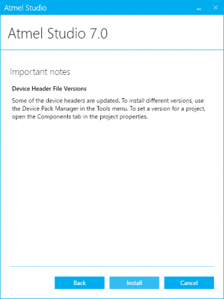Atmel Studio 7をインストール ～ AVR開発環境の準備 | jh4vaj