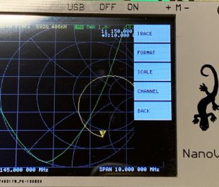 NanoVNA、アンテナアナライザとして使う | jh4vaj