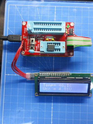 ATtiny85でI2C LCD 1602を使う