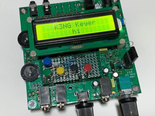 K3NG CW Keyer ディスプレイ付きの試作 | jh4vaj