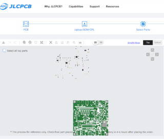 JLCPCB、PCBAのプレビューで部品と基板がズレた場合の対処方法 | jh4vaj