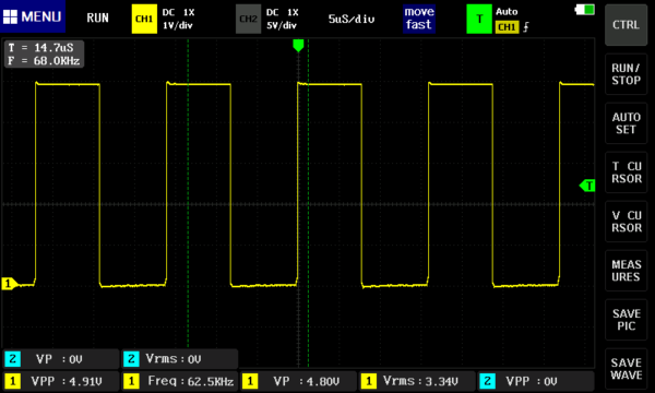 ArduinoのPWMの最高周波数は？1MHzを出せるか？ | jh4vaj