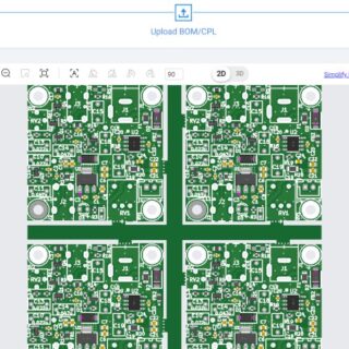 JLCPCBで面付け基板の部品実装をやってみた | jh4vaj