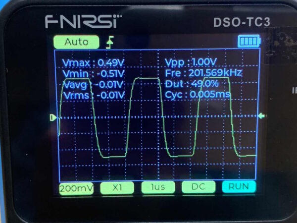 FNIRSI DSO-TC3 レビュー（オシロスコープ兼パーツテスタ） | jh4vaj