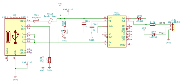 ATtiny202で正弦波を作ったらノイズが入る | jh4vaj