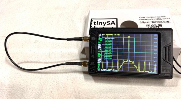tinySA ULTRAを試す | jh4vaj