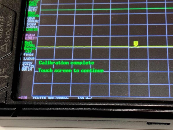 tinySA ULTRAを試す | jh4vaj