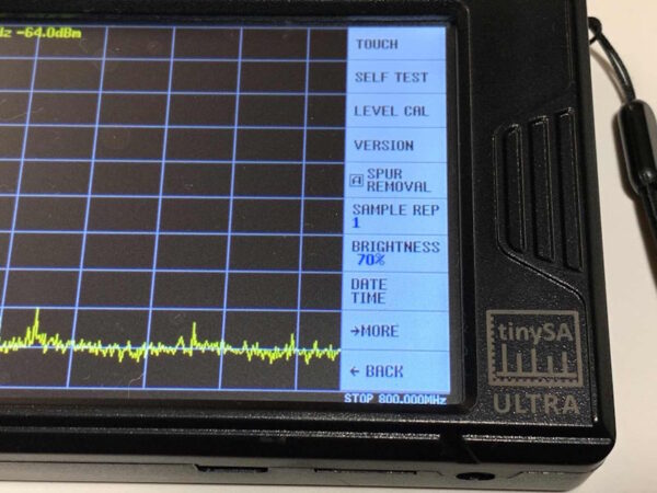 tinySA ULTRAを試す | jh4vaj
