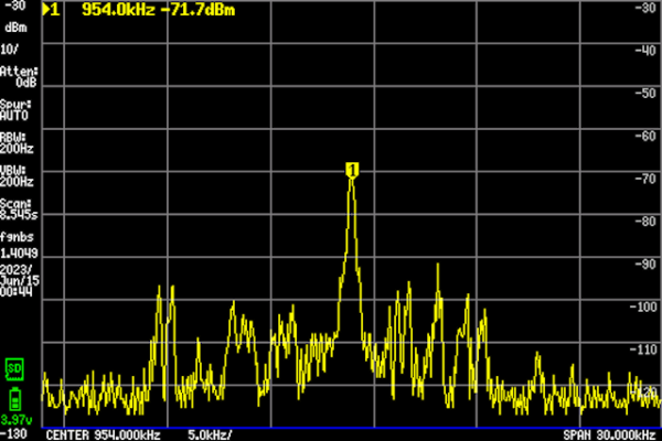tinySA ULTRAを試す | jh4vaj