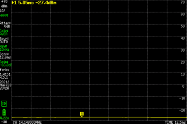 QMX（QRP HFトランシーバ）の特性チェック | jh4vaj