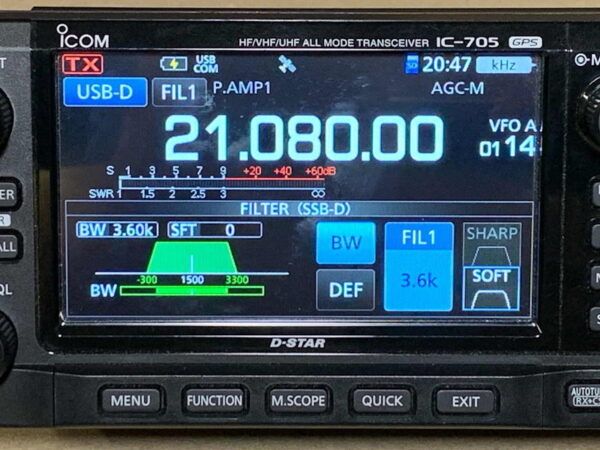 IC-705のSSBとSSB-Dの違いなど | jh4vaj