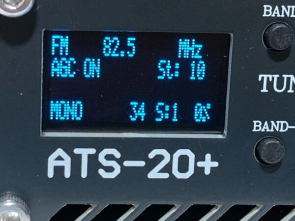 ATS-20+のファームウェア更新（ATS_EX） – 見やすいフォントに、9kHzステップも対応 | jh4vaj